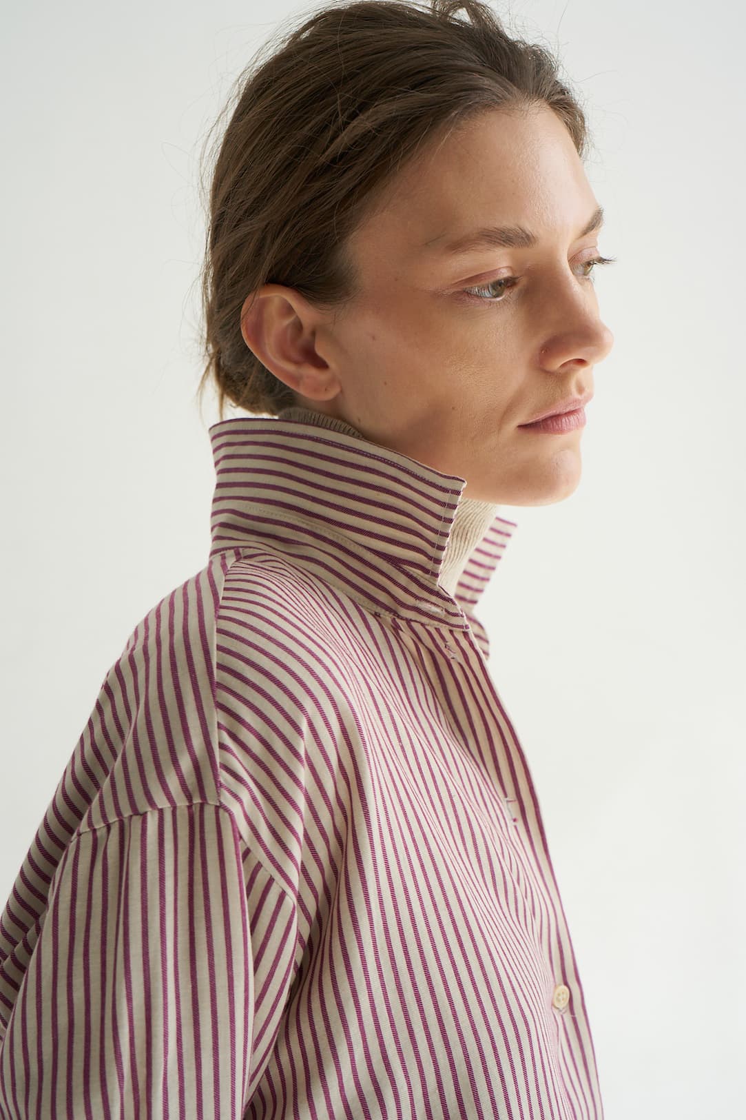 The Burgundy Stripe Essential Shirt – Jamie Haller