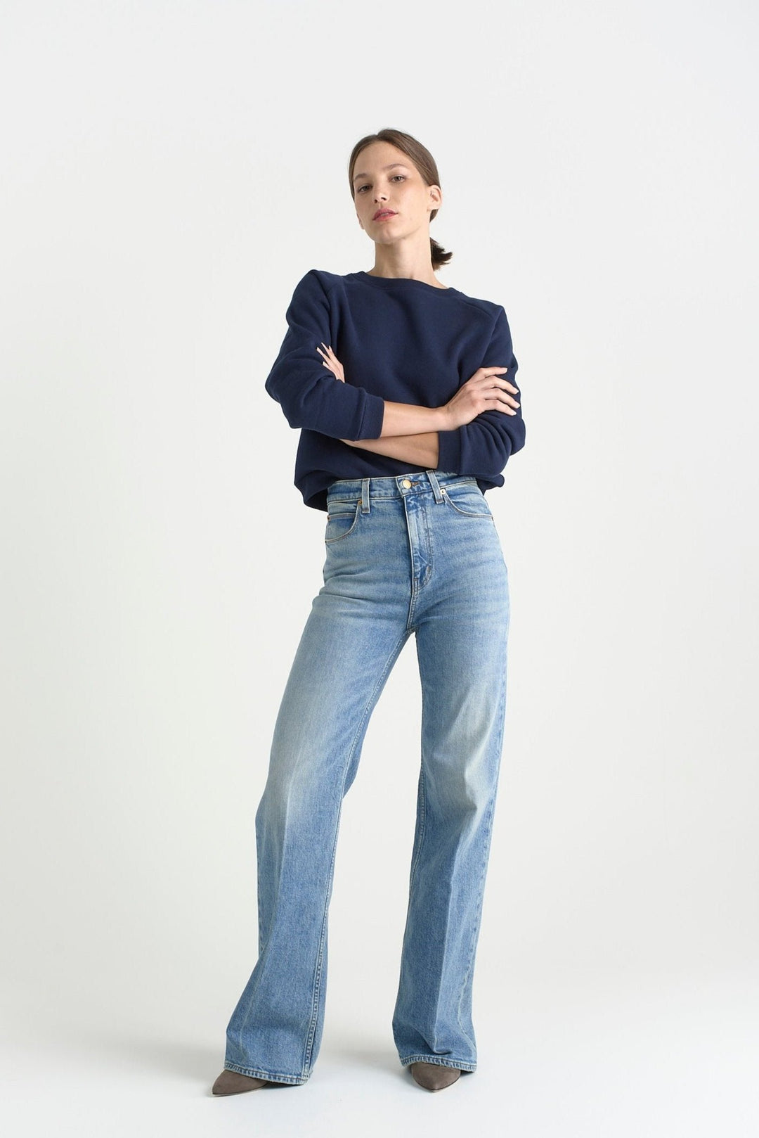 The Crease Jean in Worn Indigo – Jamie Haller